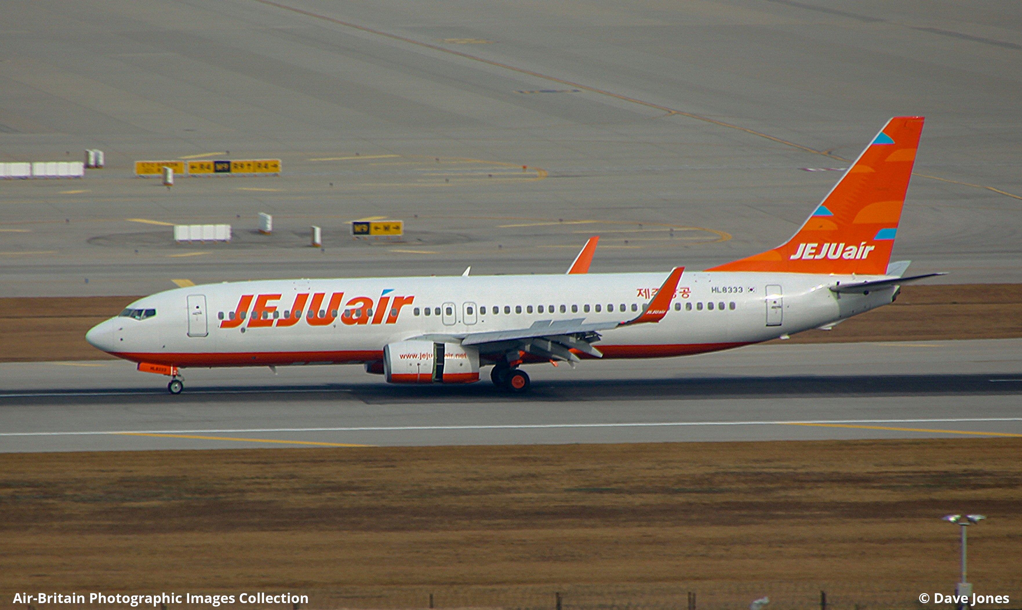 Boeing 737-8JP, HL8333 / 39013, Jeju Air (7C / JJA) : ABPic