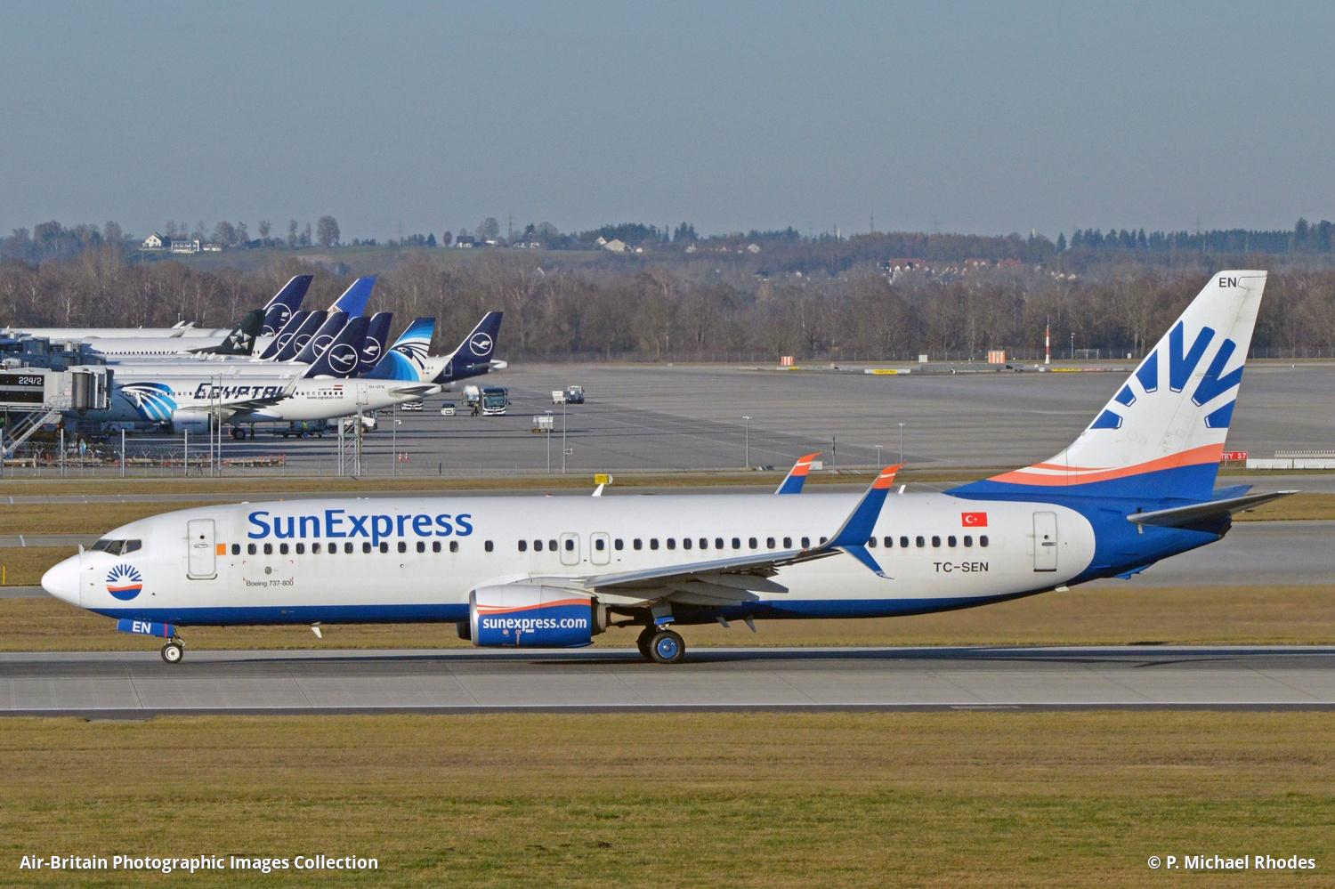 Boeing 737-8HC, TC-SEN / 61174, SunExpress (XQ / SXS) : ABPic