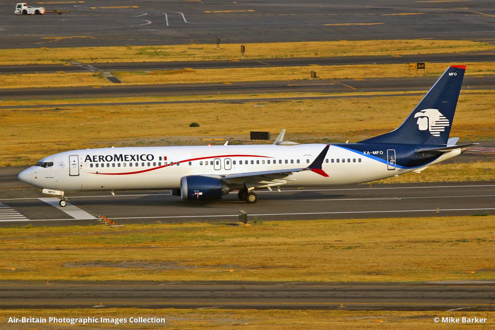 Boeing 737 MAX-9, XA-MFO / 43761, Aeromexico (AM / AMX) : ABPic